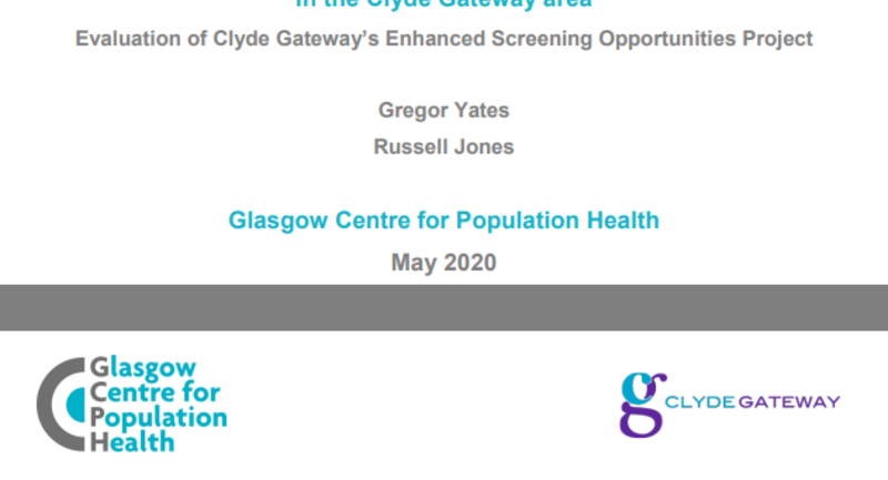 Testing approaches to increase cancer screening in the Clyde Gateway area