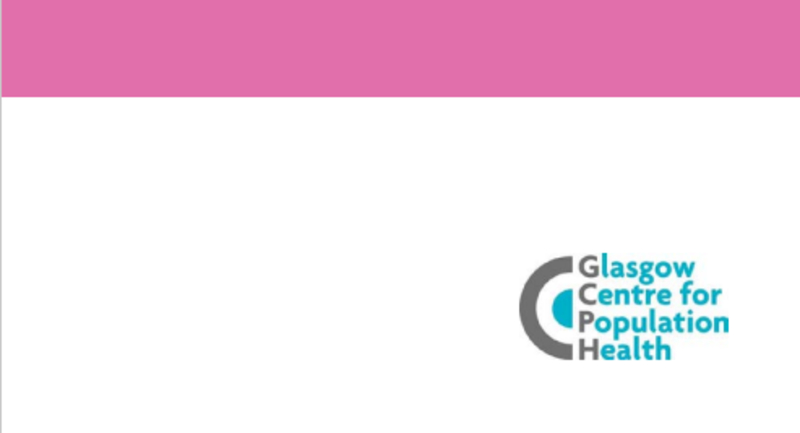 Health and early years, children and young people: a GCPH synthesis