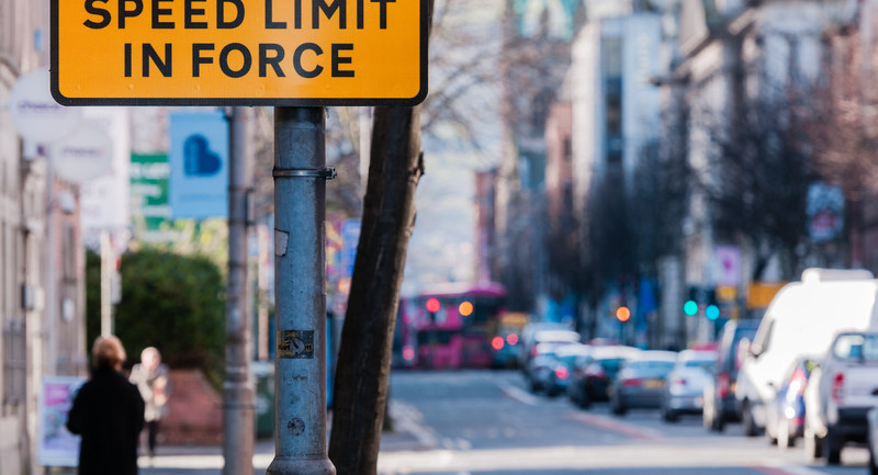 Lowering speed can reduce harm and boost active travel