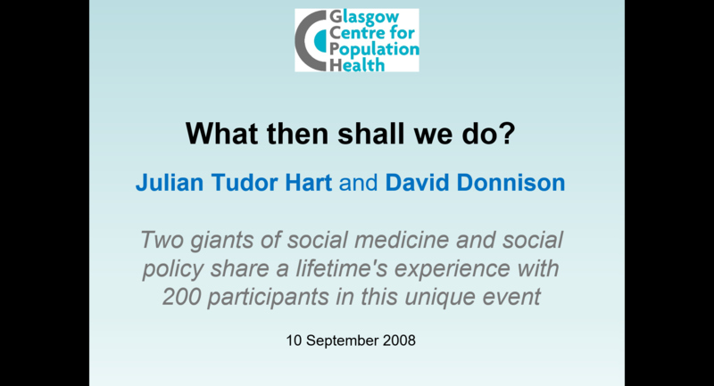 What then shall we do?