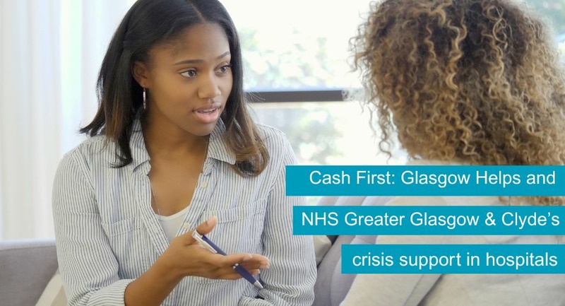 Glasgow Helps, and NHS GGC’s crisis support in hospitals